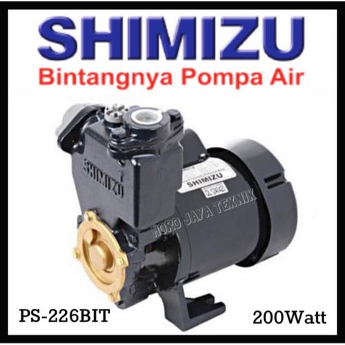 Jual Pompa Air SHIMIZU PS-226 BIT 200Watt Pendorong 5Lantai Bergaransi ...