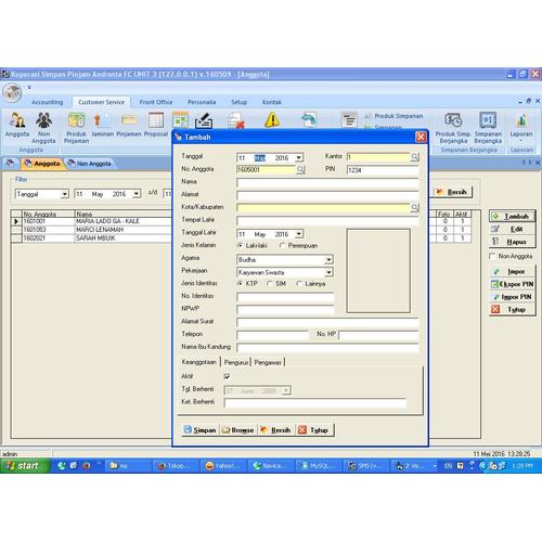 Jual Aplikasi / Software Koperasi 3in1 Tampilan Baru Bisa Custom - Kota ...