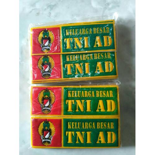 Jual sticker plat tni ad, kostrad, raider - Jakarta Timur - Army ...