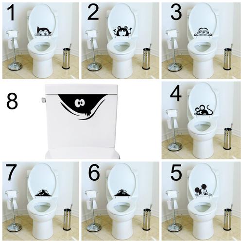 Jual Stiker WC Toilet Closet Cafe Rumah Kantor Lucu Unik Cutting ...