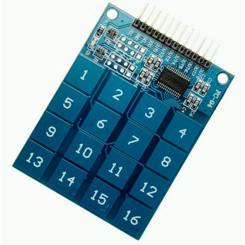Jual TTP229 16 way Switch Sensor Capacitive Touch Sensor Sentuh Module ...
