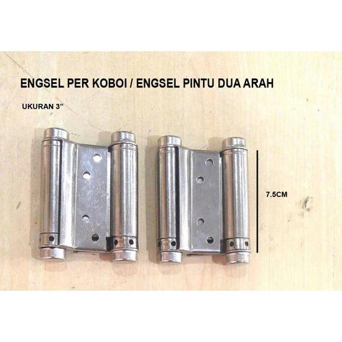Jual Engsel Koboi Stainless Steel 3" / Engsel Pintu Dua Arah - Jakarta ...
