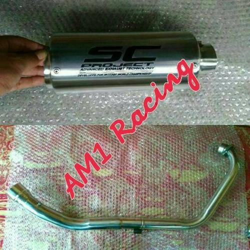Jual KNALPOT SC PROJECT PULSAR NS200/180/135/SCORPIO Z/NEW MEGAPRO ...