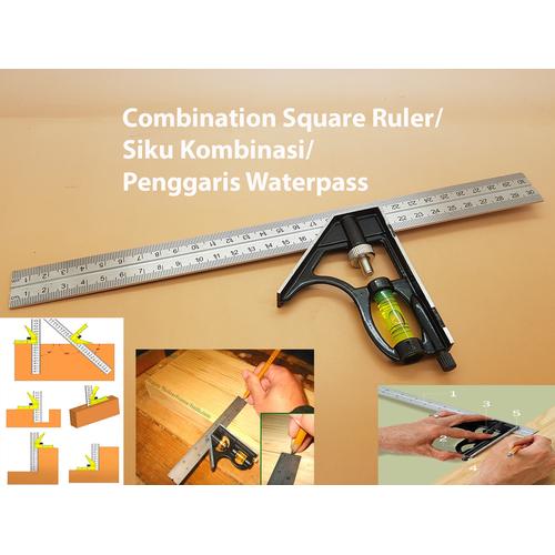 Jual Combination Square Ruler / Penggaris Waterpass - Jakarta Utara ...