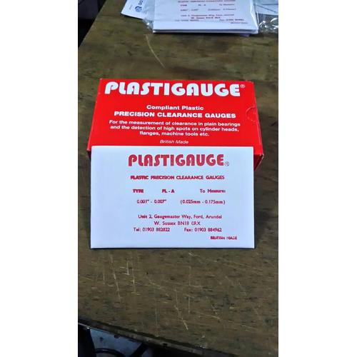 Jual Plastik Gauge/Alat ukur/Plastigauge/Merah/0,025~0,175mm/0,001"~0 ...