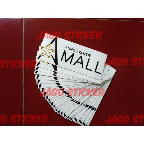 Jual Stiker / Sticker Cutting Custom Nama Toko / Perusahaan - Kota ...