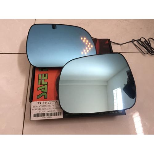 Jual Toyota new Alphard - Vellfire. blue mirror with led sign. anti ...