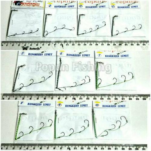 Jual Rangkaian Pancing Lumut - No 4 - Kota Surabaya - Popan Fishing ...