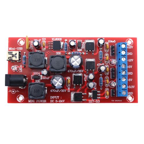 Jual DIY KIT Modul DC Boost Power Supply dengan USB Input Multi Output ...