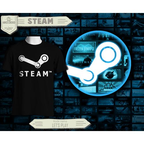 Jual Tshirt Kaos Steam Logo Black Colour - Kota Banjarmasin - Rawcat ...