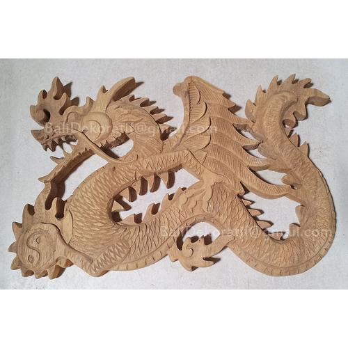 Jual Ukiran Bali Model Naga Terbang Bebas, Hiasan Dinding Kayu - Kota ...