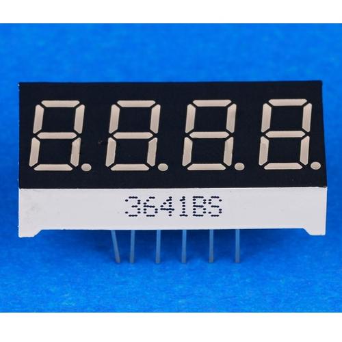 Jual 0.36" 4 Digits 7 Segment Red LED Digital Display Common Cathode ...