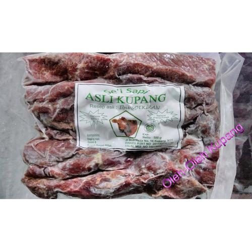Jual Sei Sapi / Sapi Asap Asli Kupang (NTT) resep Ibu SOEKIRAN 1/2 kg ...