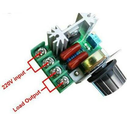 Jual PWM SCR 2000W Dimmer LED Motor Speed Controller AC 220V 16A ...