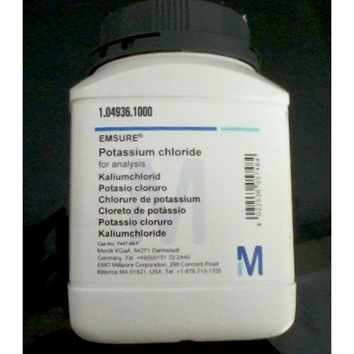 Jual Potassium Chloride 1000 gr MERCK / Kalium Klorida / KCL (1.04936. ...