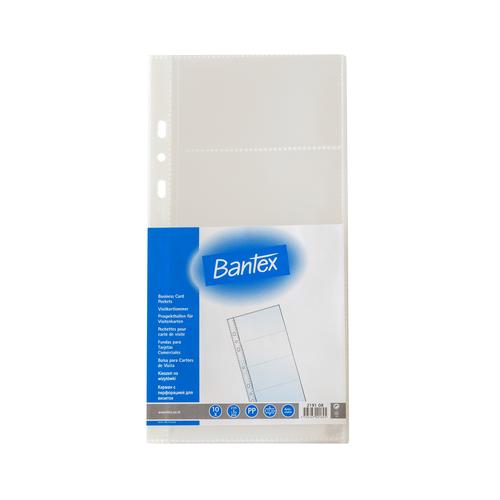 Jual Bantex Business Card Pocket 235x120mm 10 Sheets #2191 08 - Kota ...
