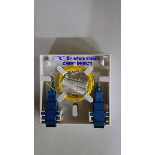 Jual Roset/ftth box 2 core lengkap Pigtail SC - Jakarta Pusat - TNT ...