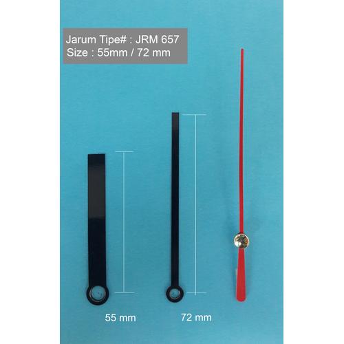Jual Jarum Jam Dinding 55mm/72mm Tipe#657 - HItam Hitam - Kota Surabaya ...