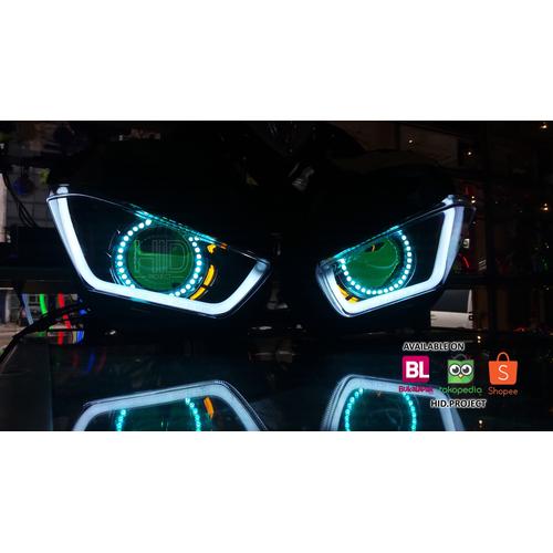 Jual LAMPU PROJECTOR RGB R25 FULL SET - Kab. Tangerang - modifikasiaja ...