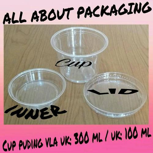 Jual Cup pudding vla uk 300 ml / wadah puding vla uk 300 ml - Kota ...