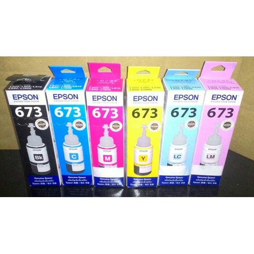 Jual Tinta Printer Epson T673 / 6731 6732 6733 6734 6735 6736 / 673 ...