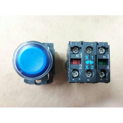 Jual SCHNEIDER PUSH BUTTON LAMP BIRU PLASTIK XB5AW36B5 XB5AW36G5 ...