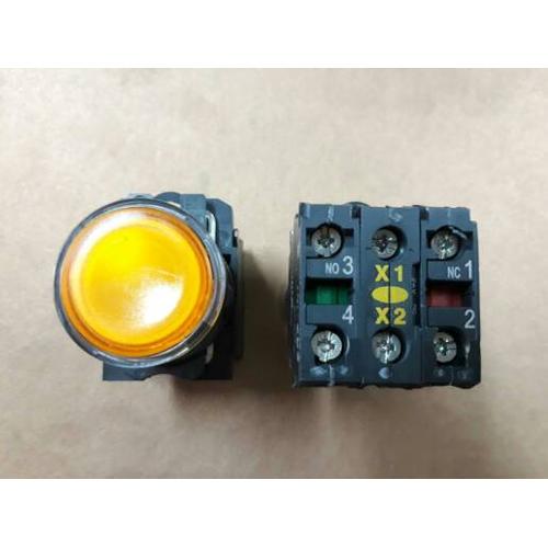 Jual SCHNEIDER PUSH BUTTON LAMP PLASTIK XB5AW35B5 XB5AW35G5 XB5AW35M5 ...