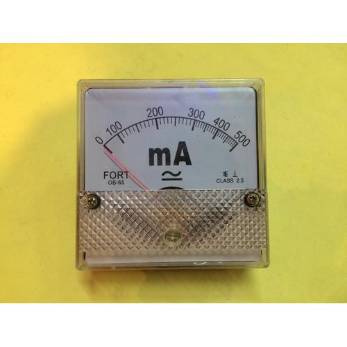 Jual Mili Ampere Analog 0-500mA OB-65 - 0-100mA AC/DC - Jakarta Barat ...