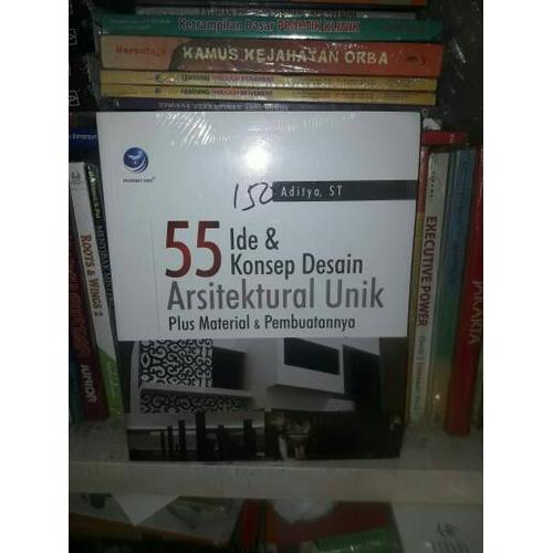 Jual 55 Ide & Konsep Desain Arsitektural Unik Plus Material & Pembuatanya - Jakarta Pusat - TB ...