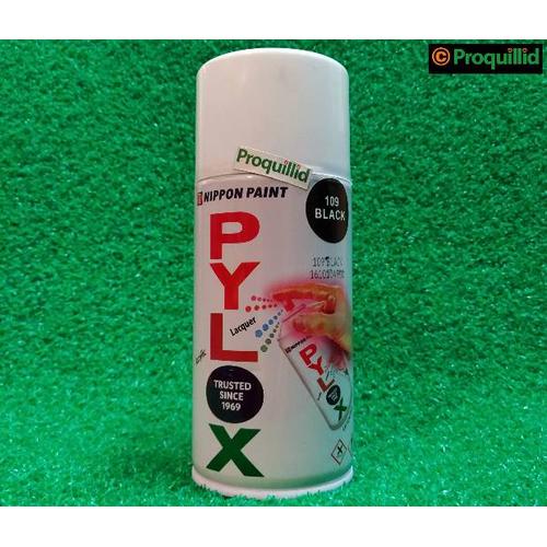 Jual Cat Semprot PYLOX / PILOX 109 Black / Hitam 300 CC - NIPPON PAINT ...