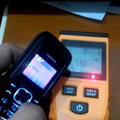 Jual Handphone HP Multi Radiation Meter + ElectroMagnetic Tester ...