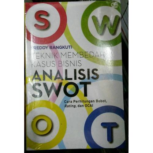 Jual ANALISIS SWOT : Freddy Rangkuti - Jakarta Pusat - Namariboto ...