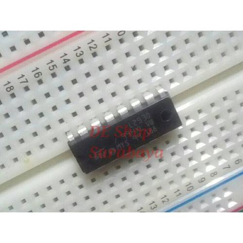 Jual IC L 293D Quadruple Half-H Bridge Motor Drivers Arduino L293D 293 ...