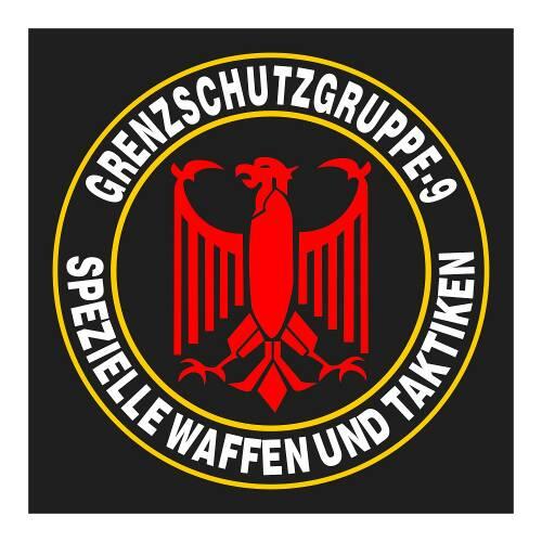 Jual Germany Special Forces GSG-9 in Color Cutting Sticker - Kota ...