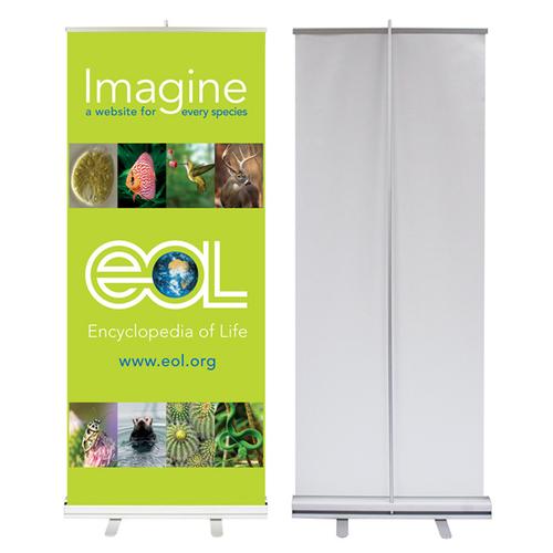 Jual Tiang Kakian Banner Stand Model Roll Up Aluminium Ukuran 60x 160 ...