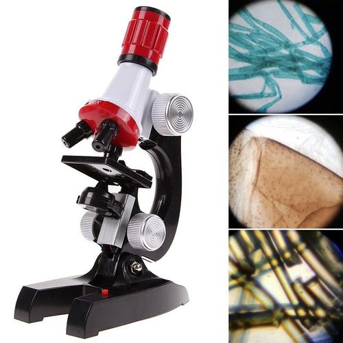 Jual Microscope Kit LED 100X-1200X Mainan Edukasi Sekolah Anak - Kota ...