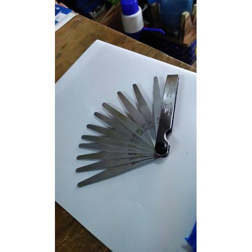 Jual Alat ukur celah/Fuller gauge/feeler gauge set/0,05~1,00mm/13blade ...