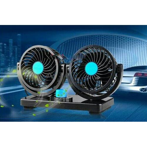 Jual Kipas Angin Mobil Di Lighter 12v Colok Rokok / Fan Double Blower ...