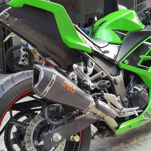 Jual knalpot PROSPEED SHARK PREDATOR TITANIUM FULLSYSTEM Ninja 250FI ...