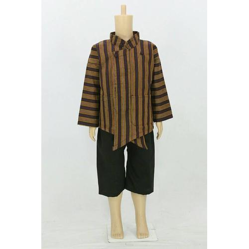 Jual Baju Surjan ABG/L,XL,XXL dan LLL/Lurik batik adat jawa - Jakarta ...