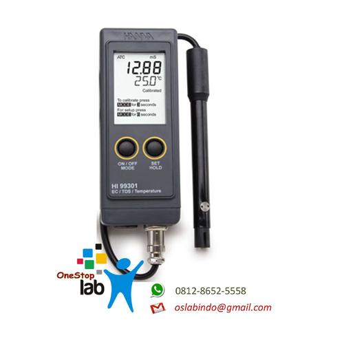 Jual Portable High Range CONDUCTIVITY/ TDS Meter, HANNA HI 99301 - Kab ...