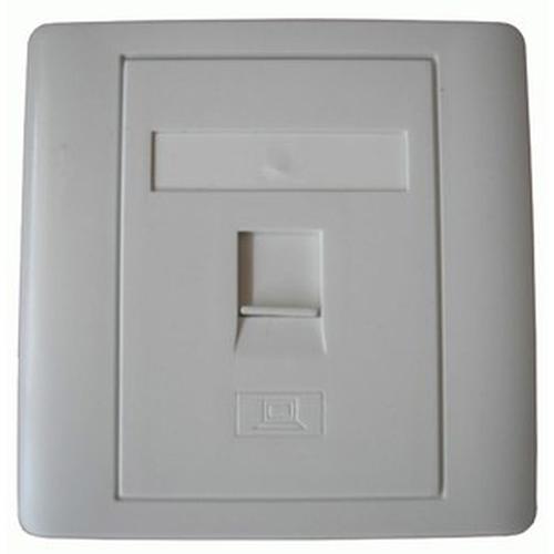 Jual Faceplate 1 Hole Support Modular RJ45 & RJ11 - Jakarta Pusat ...