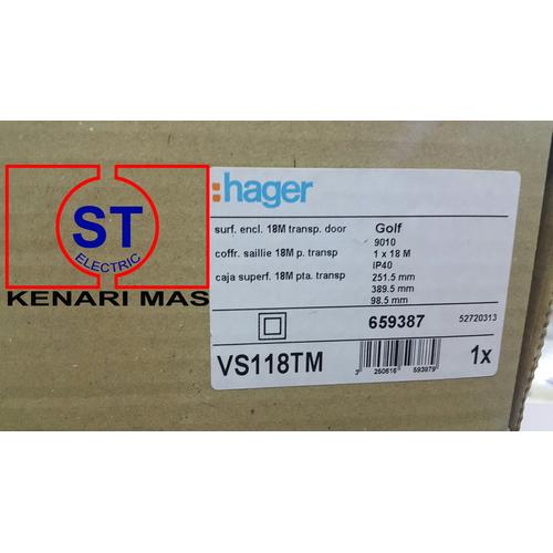 Jual Box Mcb / Box Sikring / Box Sekring Hager VS 118 TM OutBow ...