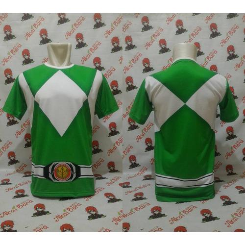 Jual Kaos Mighty Morphin Power Rangers Full Print/T-shirt Power Rangers ...