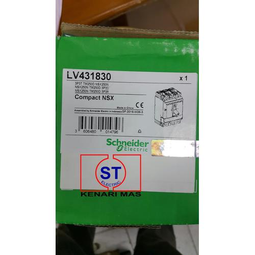 Jual Mccb NSX 250 N 3x250 Schneider TM250D 175-250A 50kA LV431830 ...