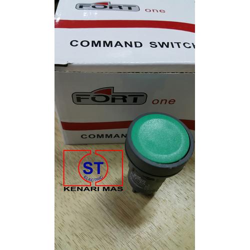 Jual Push Button Switch Fort 22mm XB7EA /XB7-EA / XB7. FORT HIJAU / NO ...