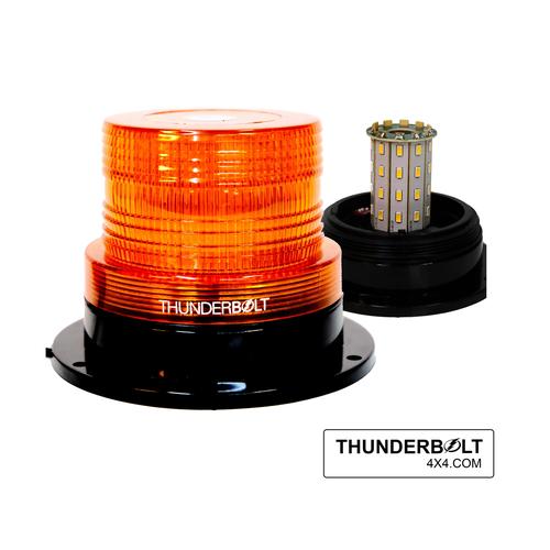 Jual ROTARY LAMP, WARNING LIGHT, LAMPU ROTARY WL69 LED RED / AMBER ...