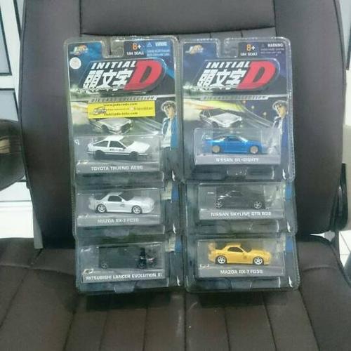 Jual Diecast Jada Initial D 1:64 lengkap rare langka bukan tomica ...