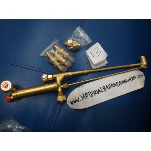 Jual gas cutting torch nozzle lengkap set lengkap pemotong api gas fire ...