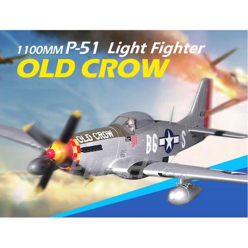 Jual FMS / Eleven Hobby P-51D Mustang Old Crow 1100mm PNP - Kab. Sleman ...
